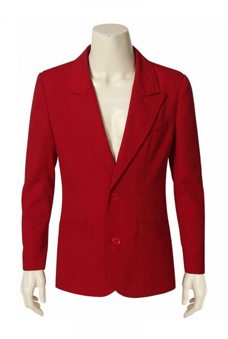 Joker Red Coat l Joaquin Phoenix Coat I Arthur Fleck Coat