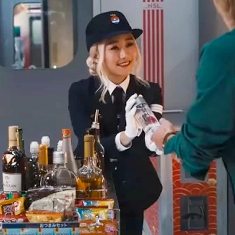 Karen Fukuhara Bullet Train Kayda Izumi Blue Blazer 25% OFF